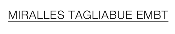 Benedetta Tagliabue – Miralles Tagliabue EMBT