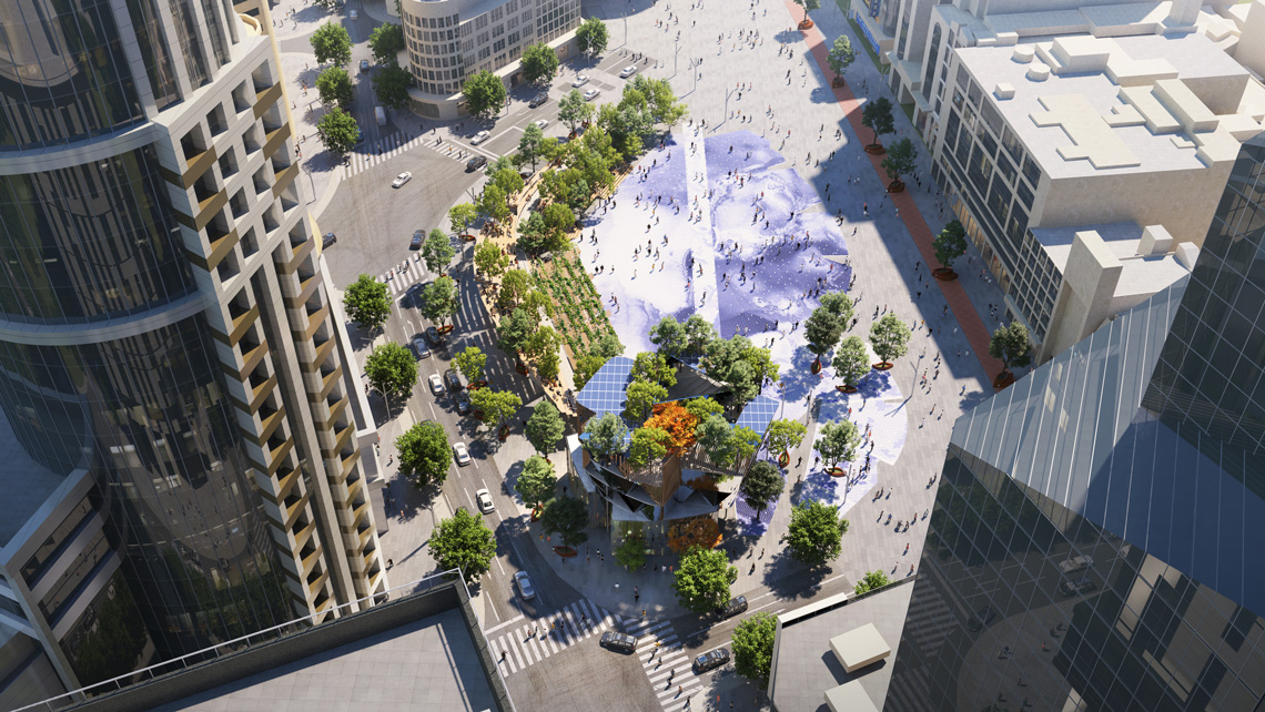 Renewal of Century Square in East Nanjing Road - Benedetta Tagliabue – EMBT